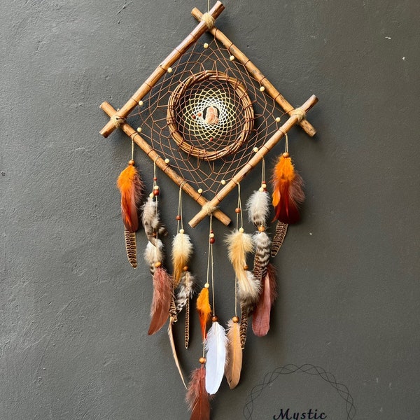 Crystal Dreamcatcher - Etsy