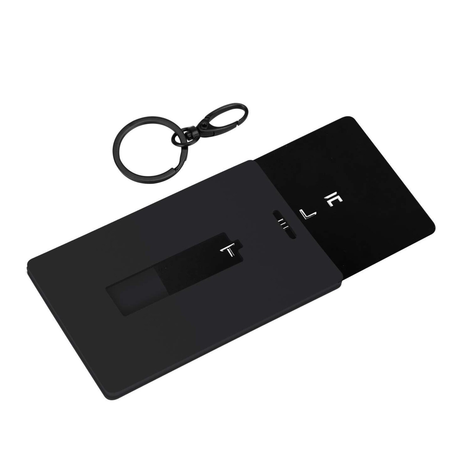 Silicone Key Card Holder/chain 2pk Black Tesla Model 3/Y - Etsy