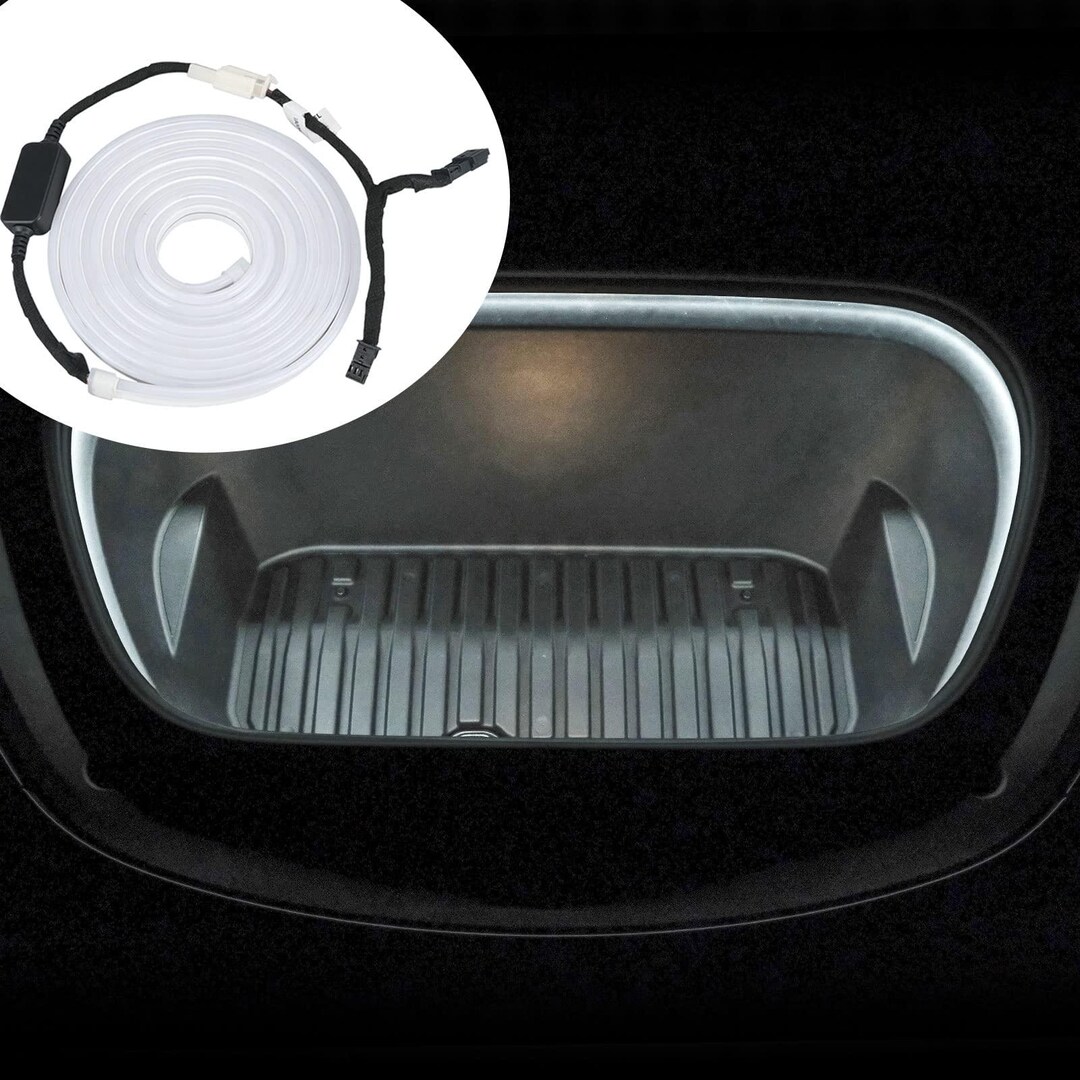 EV Bandit Flexible Frunk Trunk LED Light Strip Tesla Model 3 & Model Y ...