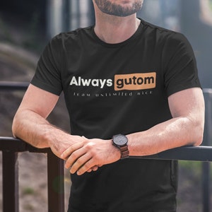 Funny Filipino Shirt for Men, Always Gutom Unisex Crewneck Shirt, Gift ...