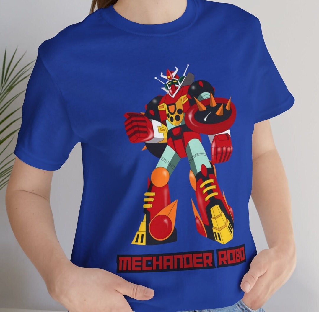 Vintage-style 70's-80's Classic Anime Robot Shirt, Mechander Robo Shirt ...