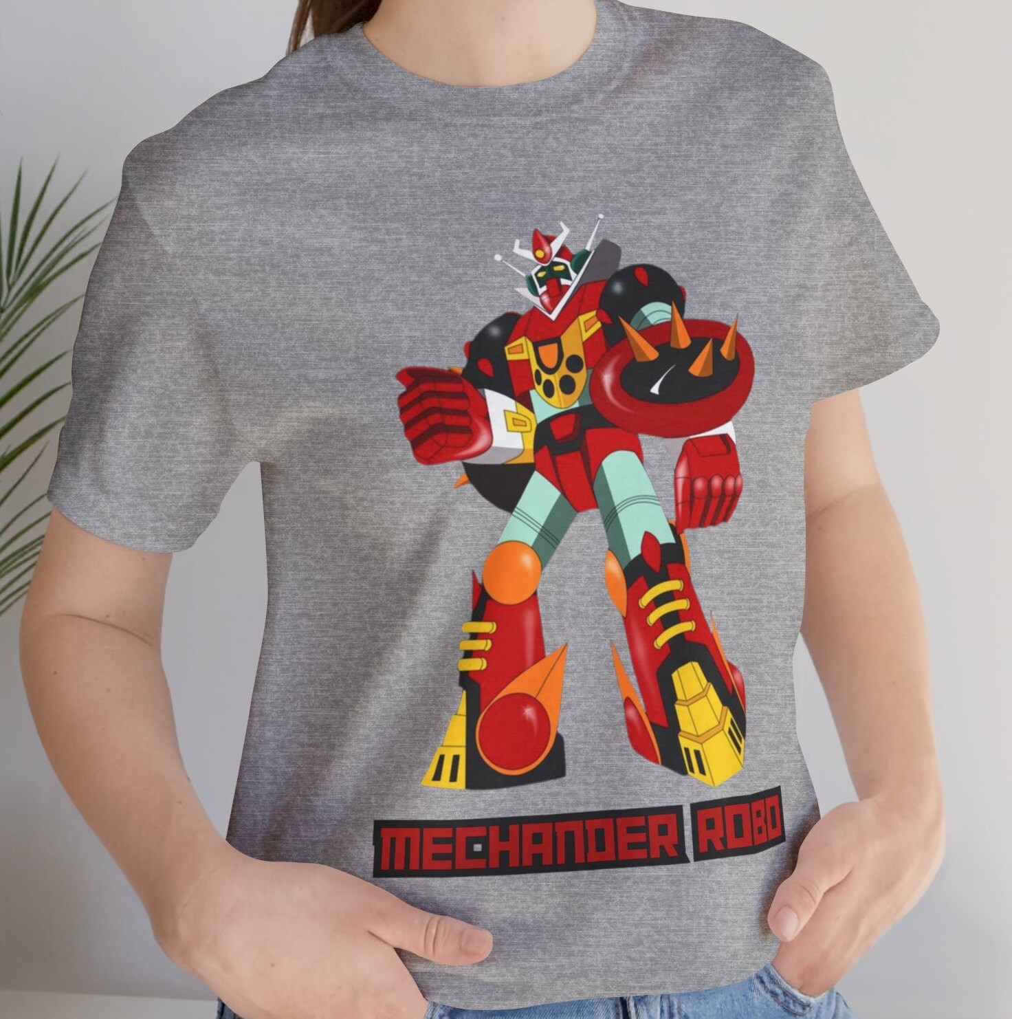 Vintage-style 70's-80's Classic Anime Robot Shirt, Mechander Robo Shirt ...