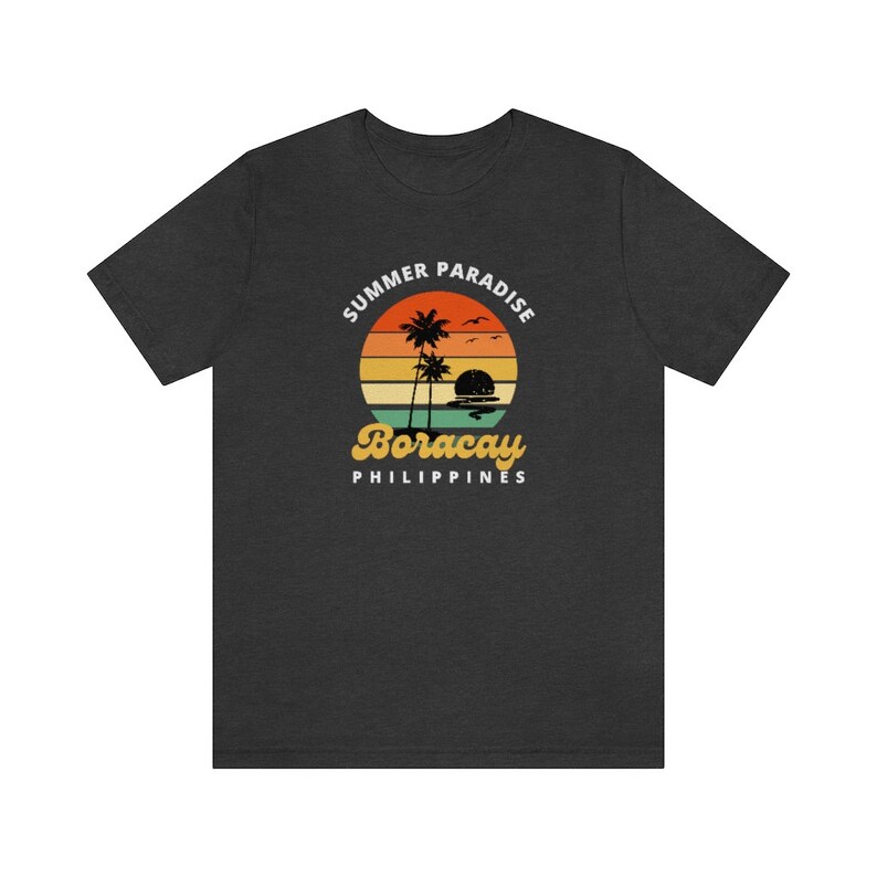Boracay Philippines Shirt, Filipino Beach T-shirt, Island Time Shirt ...