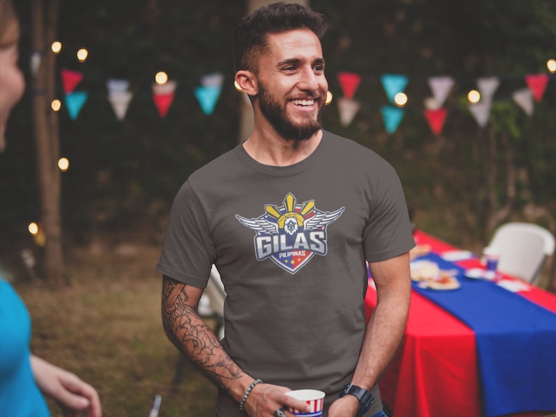 Team Gilas Philippines Shirt, Team Philippines T-shirt, Basketball ...