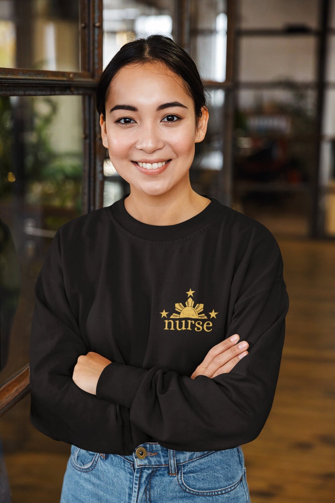 Filipino Nurse Sweatshirt, Filipino Nurse Gift, Nurse Week Gift, Nurses ...