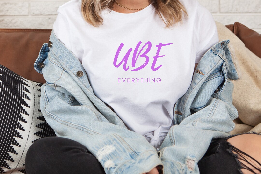 Ube Everything Crewneck Shirt, Filipino Unisex T-shirt, Philippines ...