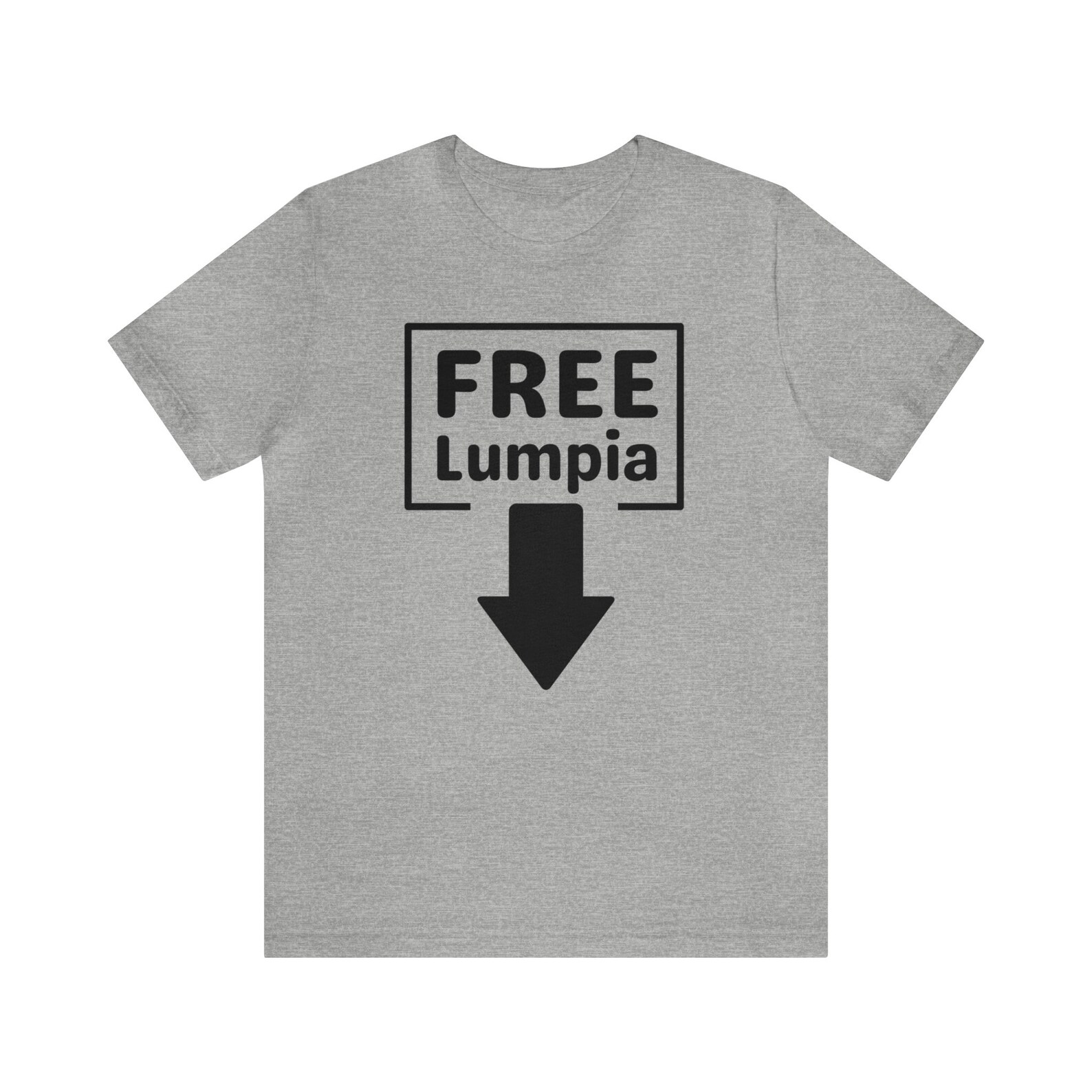 Free Lumpia T-shirt, Funny Filipino Shirt, Pinoy Shirt, Philippines ...