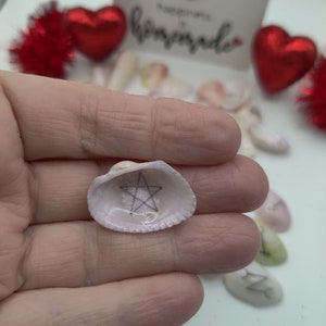 Italian Janarric Sacred Sea Witch Runes by KJ, Hand Painted Sealed ...