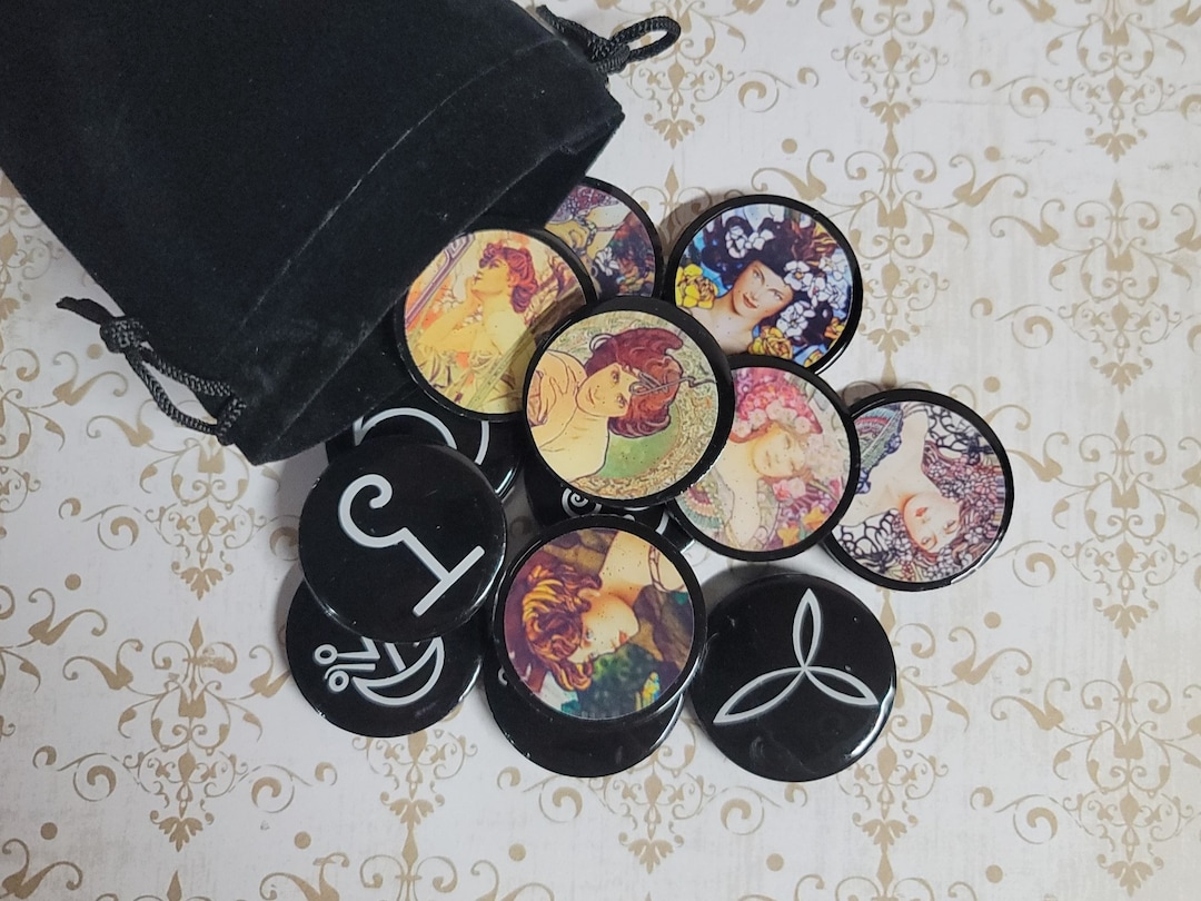 Pagan Norse Greek Goddess Witch Rune Set Gift Altar Work Healing Self ...