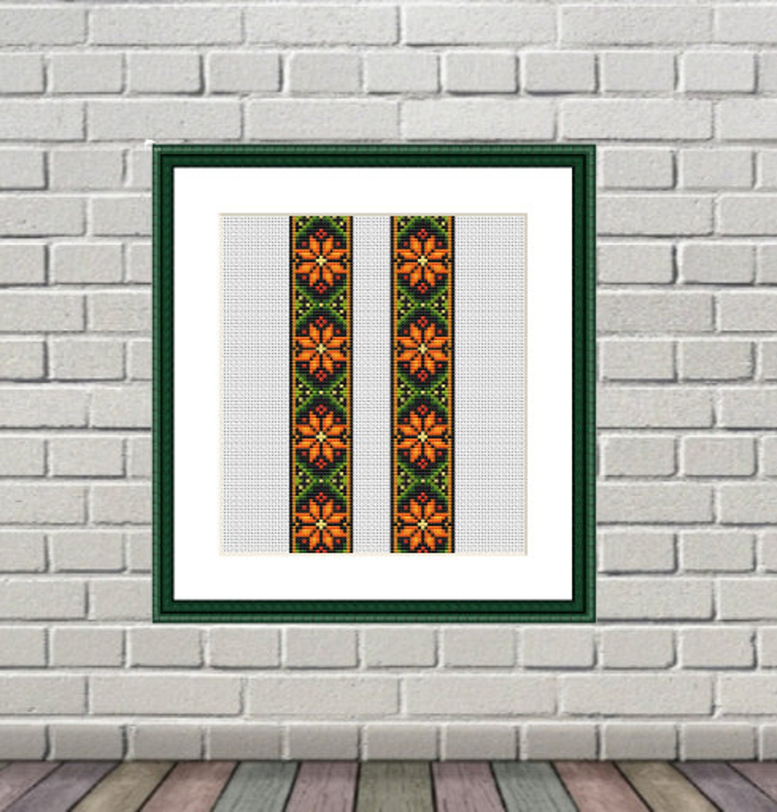 Ukrainian Bookmarks Counted Cross Stitch Pdf Pattern Books | Etsy