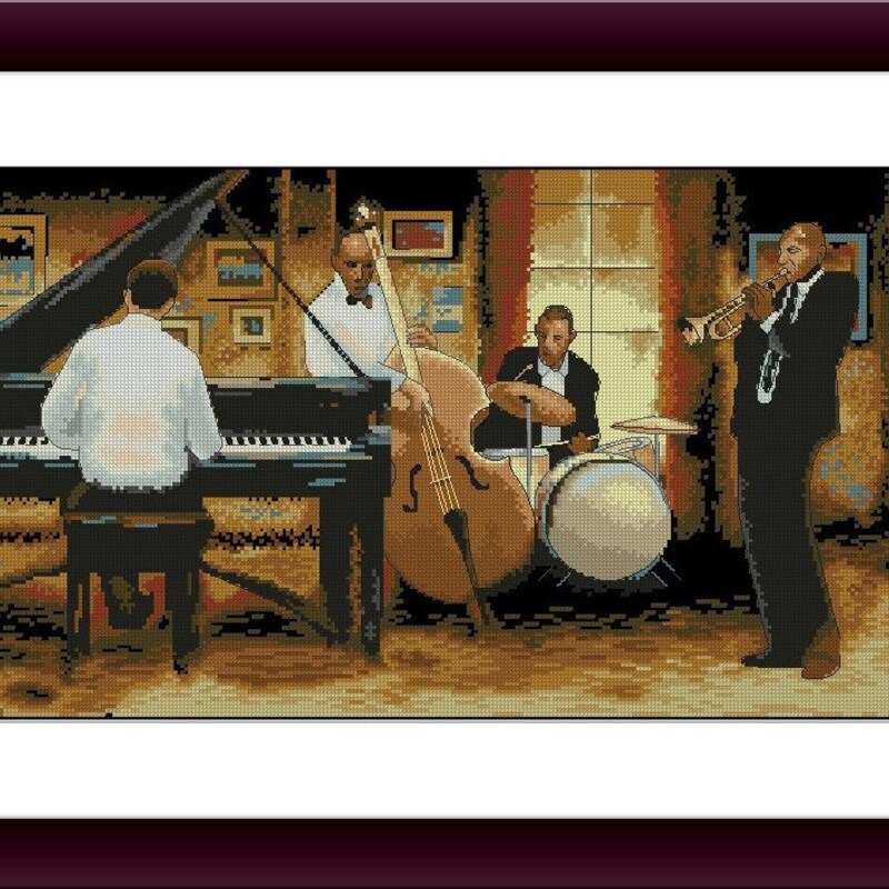 Music Cross Stitch - Etsy