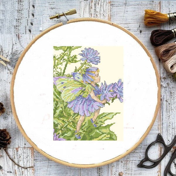 Fairy Cross Stitch Pattern - Etsy
