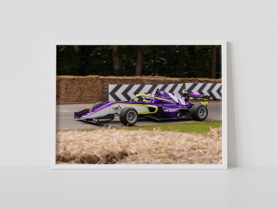 W Series Jamie Chadwick,car Poster Digital Download,classic Racing Cars ...