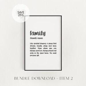 The Meaning of TRIO PRINTABLE ART Digital Download, Farmhouse, Home ...