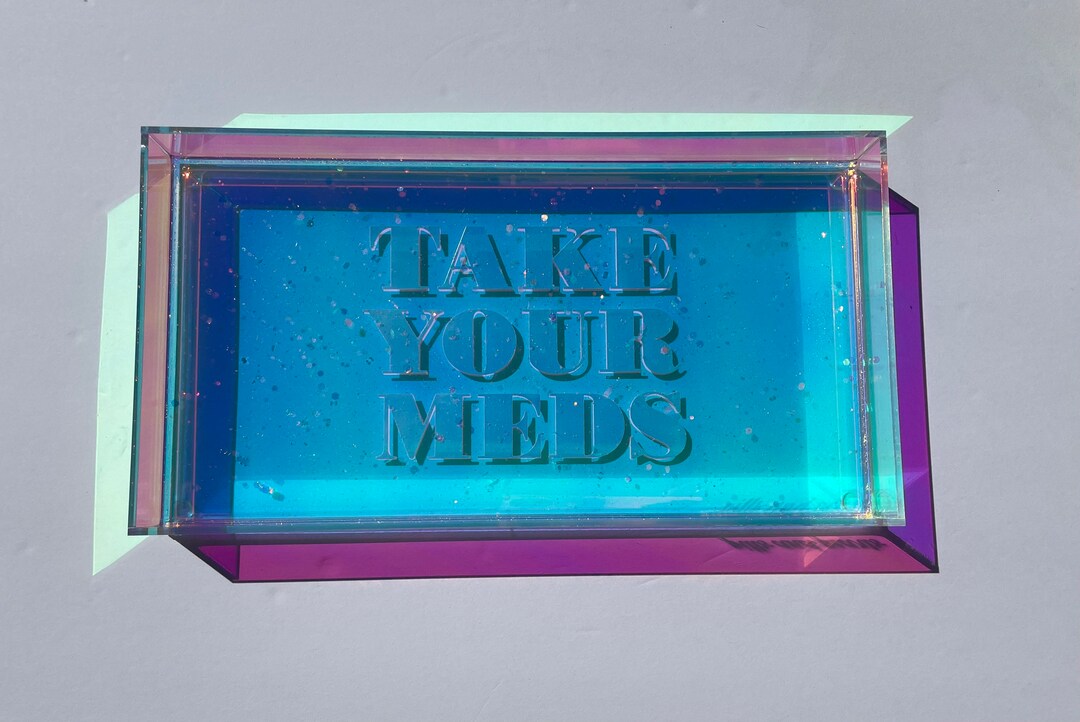 Iridescent Tray - Etsy