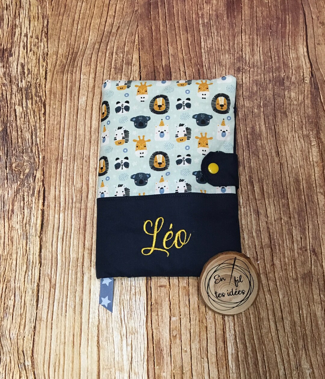 Personalized Health Record Book Cover for Boys, Customizable With the ...