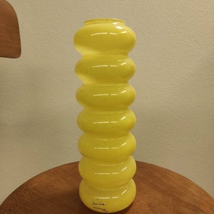 IKEA Solstrale Bubble Vase Yellow - Designer Anne Nilsson - Vintage ...
