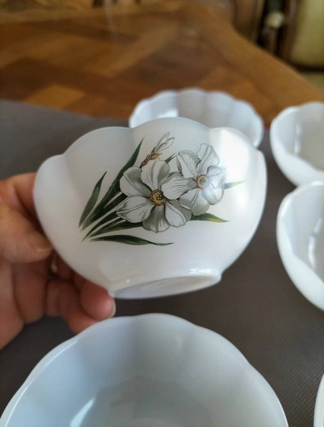 ARCOPAL France 6 Small Vintage Bowls From the 70s Daisy Collection - Etsy