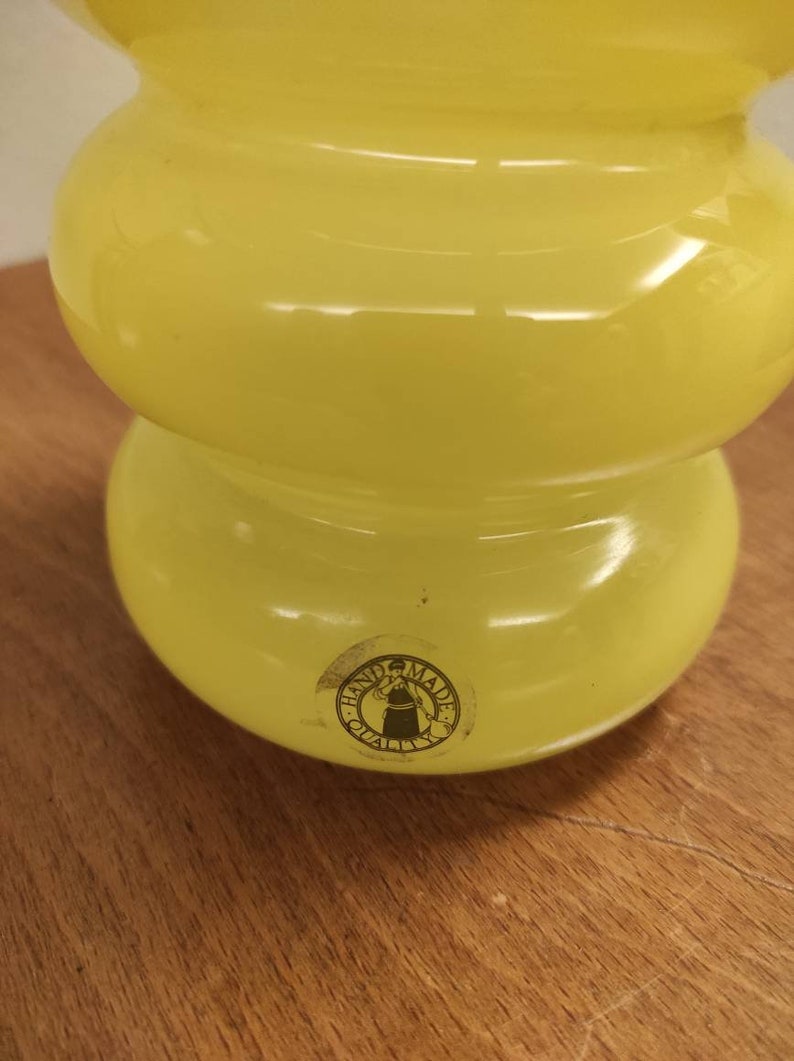 IKEA Solstrale Bubble Vase Yellow - Designer Anne Nilsson - Vintage ...