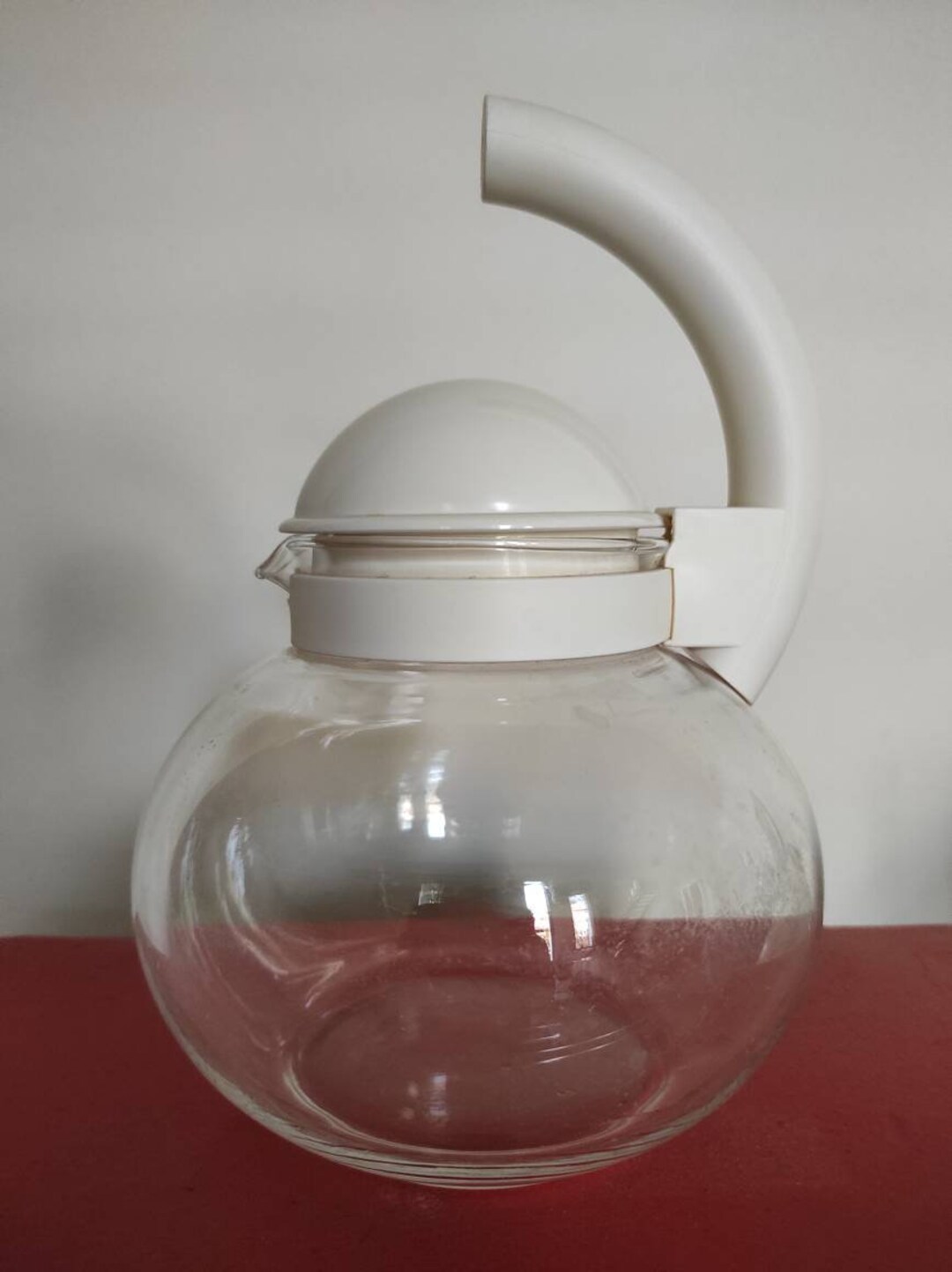 GUZZINI Vintage Heat Resistant Glass Pitcher focus Designed by Ambrogio ...