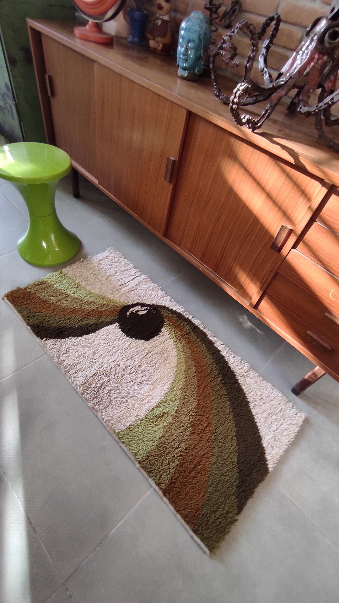 SKANDIA Softy Vintage Design 1970 Home Carpet - Space Age Art Pop Art ...
