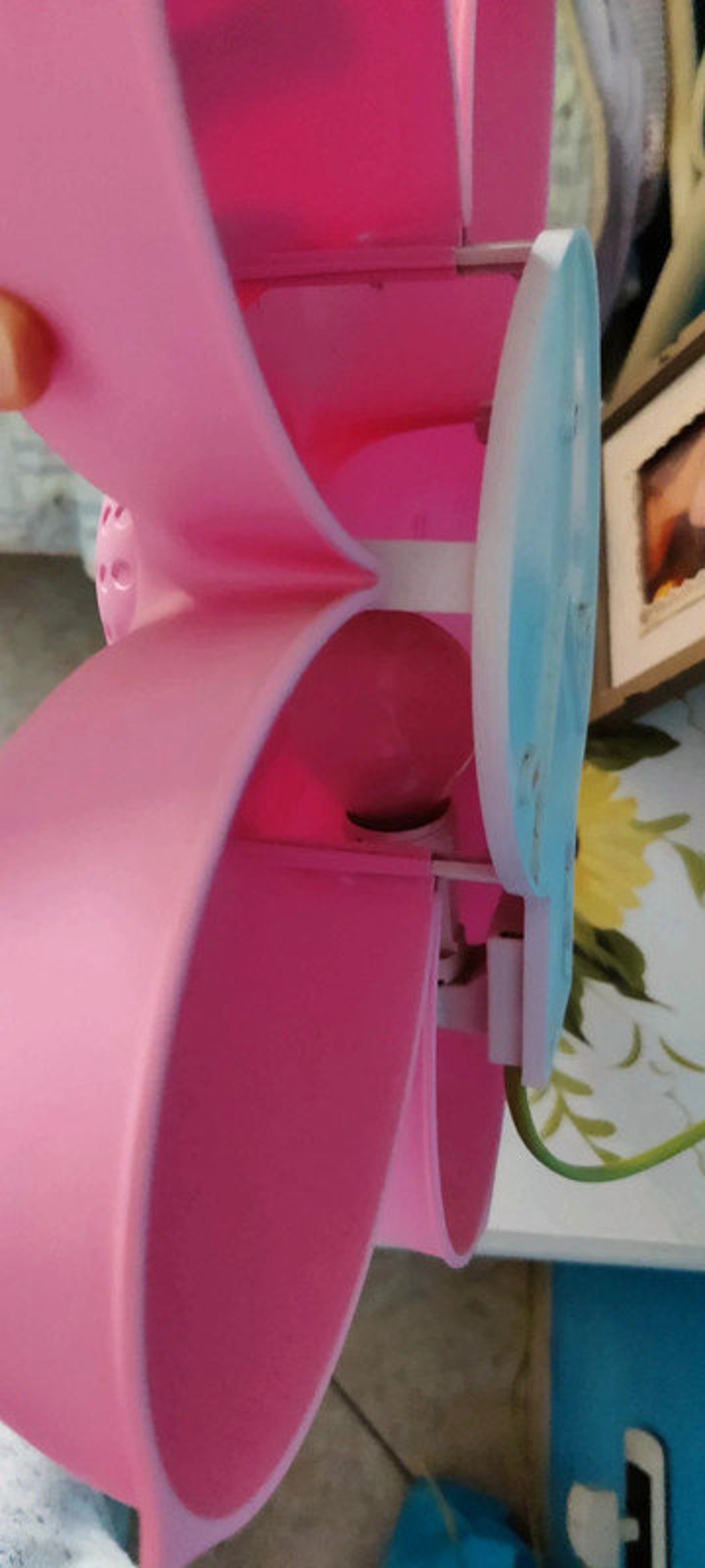 IKEA Smila Wall Lamp . Soft Mood Light. Pink Flower - Vintage 2000s ...