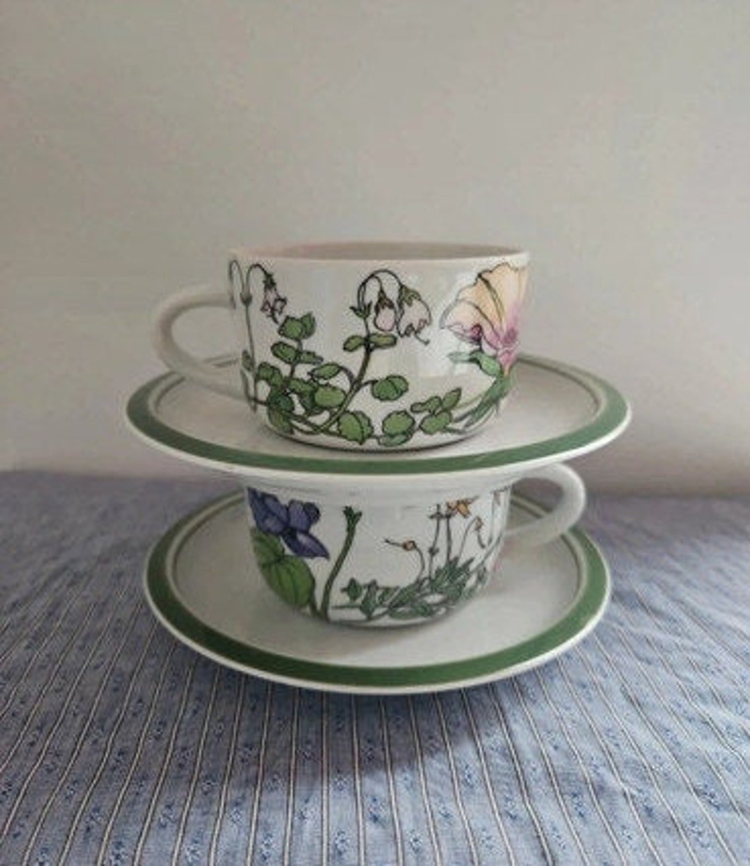 IKEA Set of 2 Midsommar Cups - Designer Marguerite Wayridson - 1970s ...