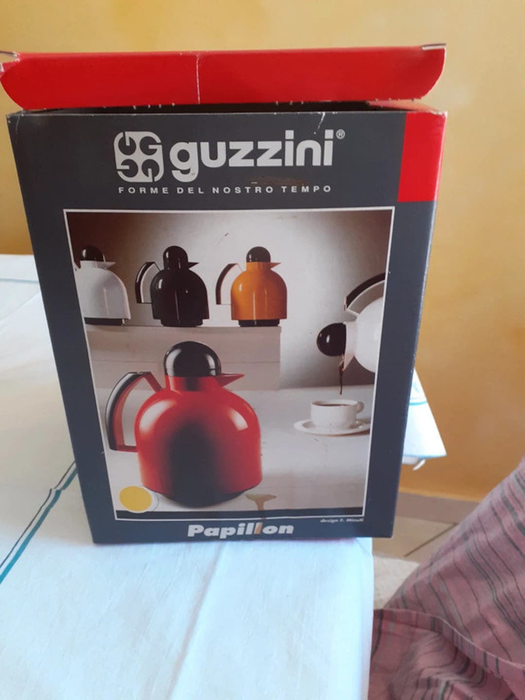 GUZZINI Thermos Papillon Series Vintage Design From the 1980s Made in ...