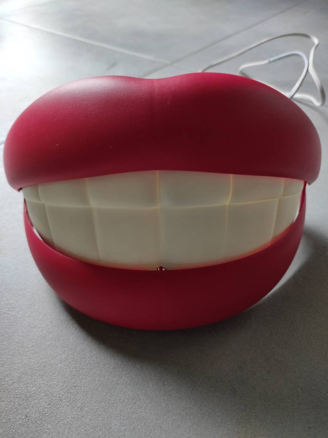 IKEA Flabb Wall Lamp Mouth Teeth Lips Vintage 90s Design Wall Light - Etsy