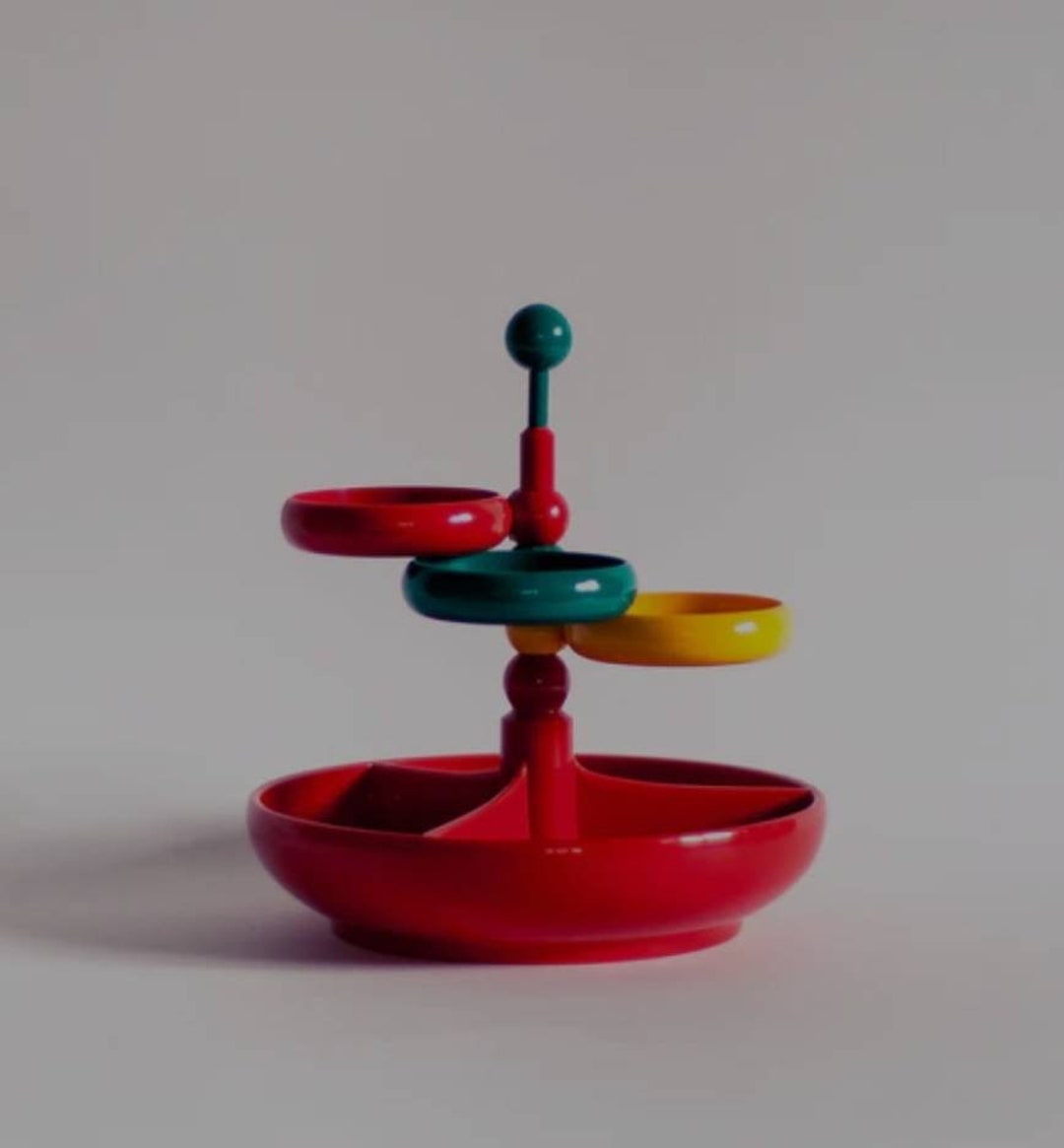 EMSA Fabulous Retro Kitsch 1970s Snack Set - Serving Tower per ...