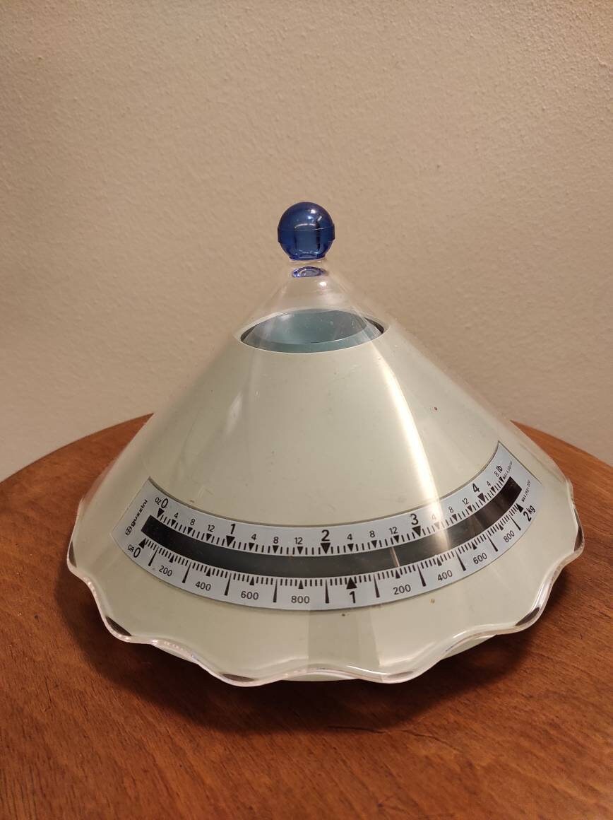 GUZZINI Dolly Scales - Vintage 80s Design - Made in Italy - Etsy
