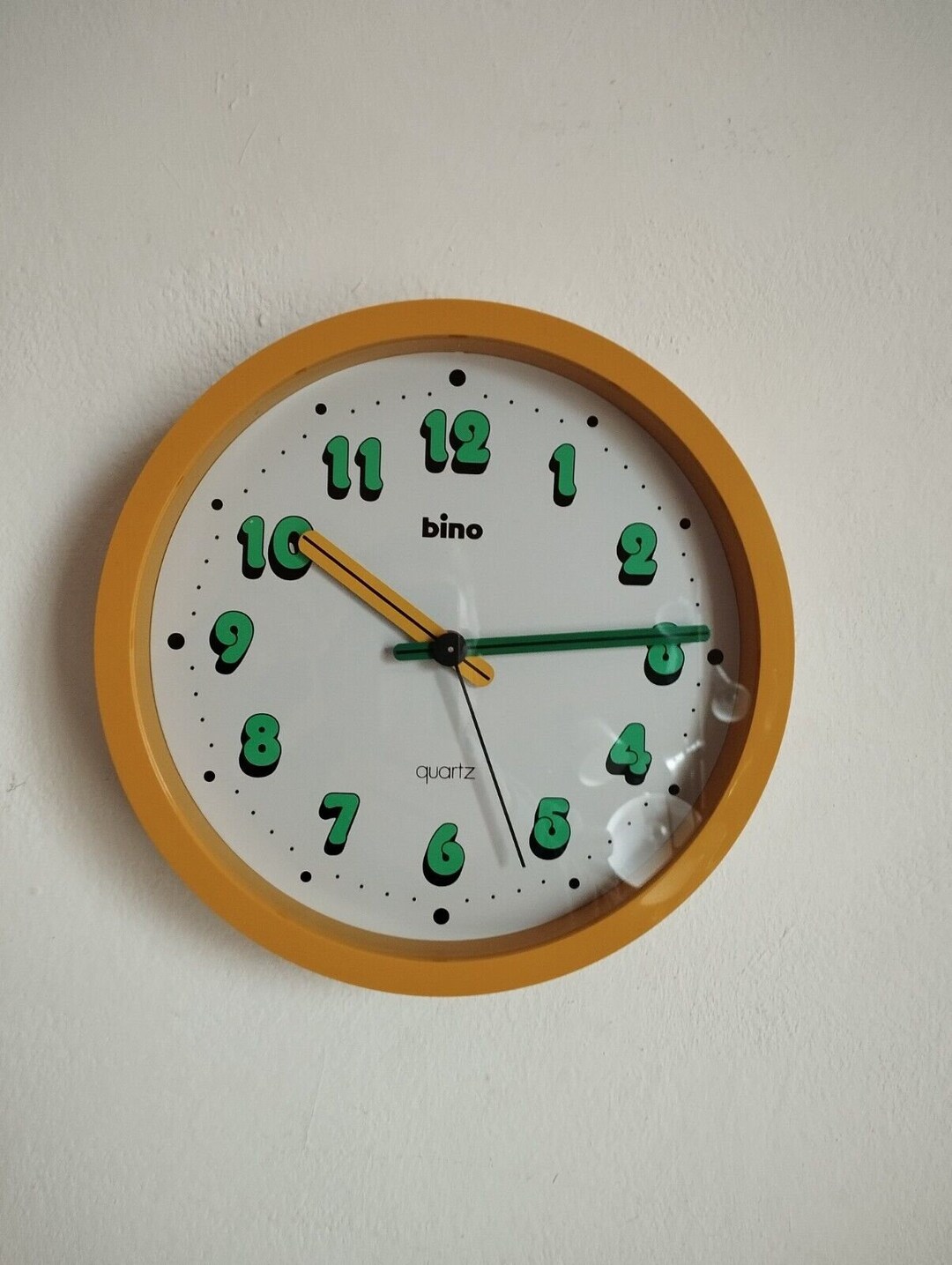 BINO Vintage Wall Clock From the 1980s-1990s Lorenz Design Made in ...