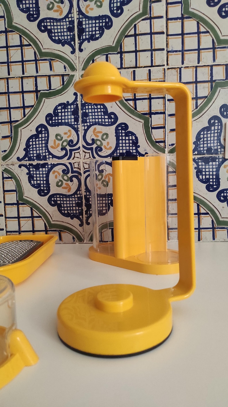 GUZZINI Set With Kitchen Roll Holder, Cheese Bowl, Grater and Glass ...