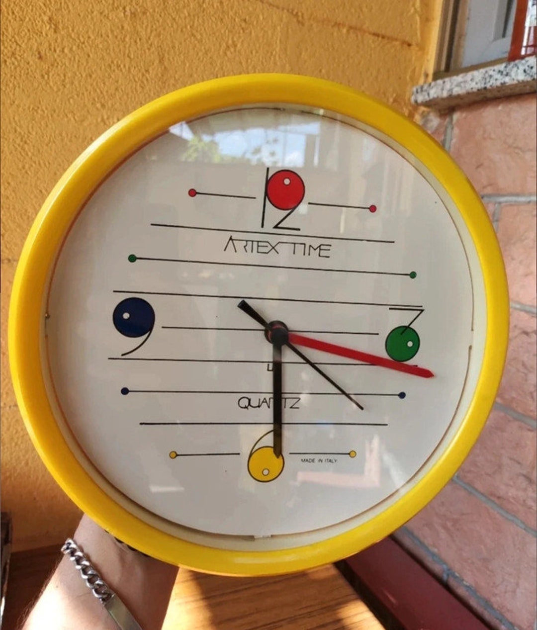 Artex Time Vintage Design Wall Clock From the 1980s - Made in Italy - Etsy