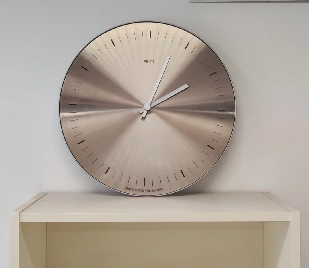 REXITE Vintage Wall Clock 1980-1990 - Raul Barbieri Design Made in ...