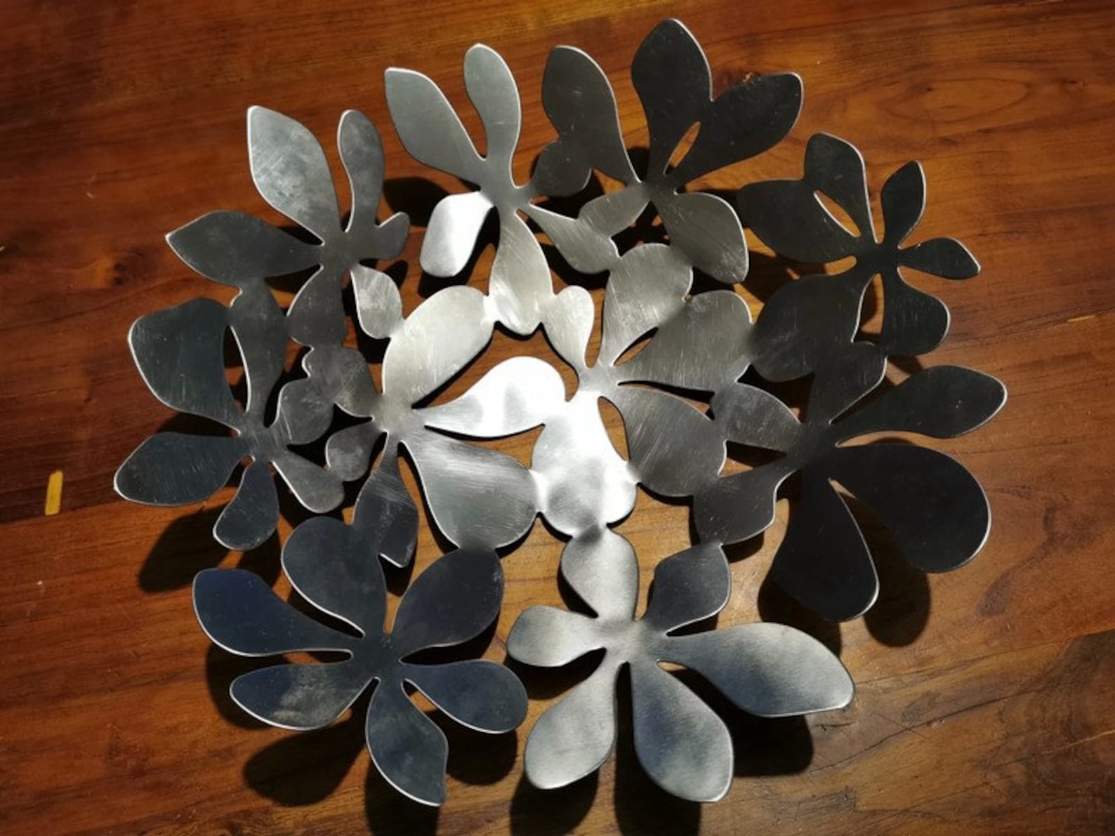 IKEA Decorative Fruit Basket Object Vintage Floral - Fruit Bowl ...