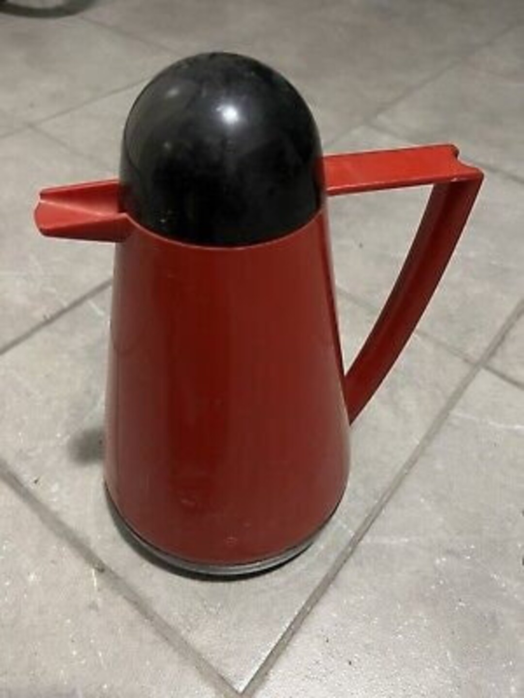 GUZZINI BON TON Red Thermos - Design Furio Minuti 1988 - Vintage 80s ...