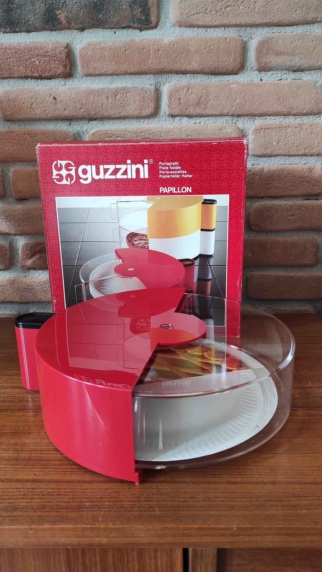 GUZZINI Cake Tray Papillon Series - Vintage 1980s Made in Italy ...