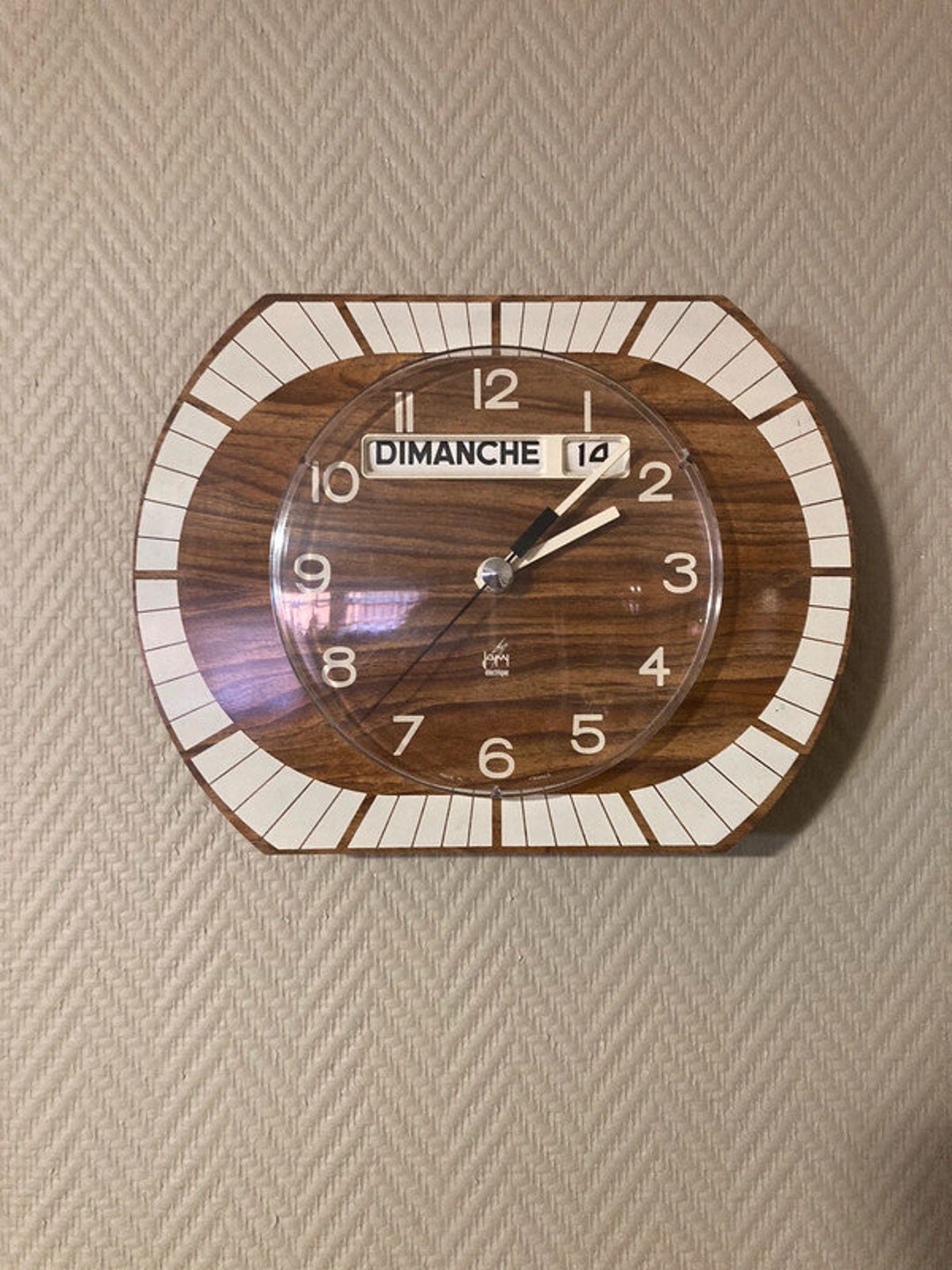 JAPY ELECTRIQUE Vintage Wall Clock From the 1970s - Made in France - Etsy