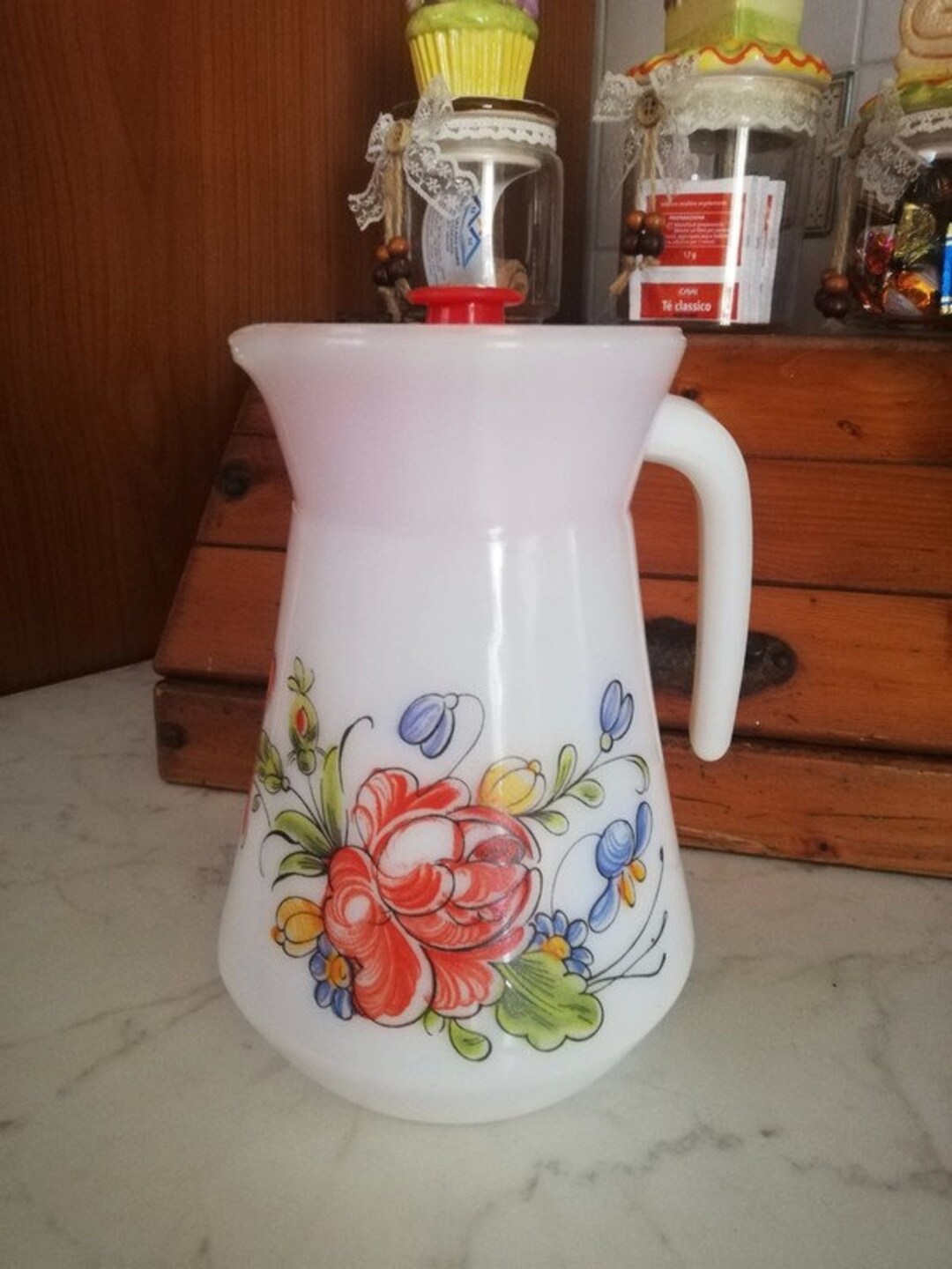 Arcopal France Vintage Carafe Jug From the 1970s Ronsard Collection ...