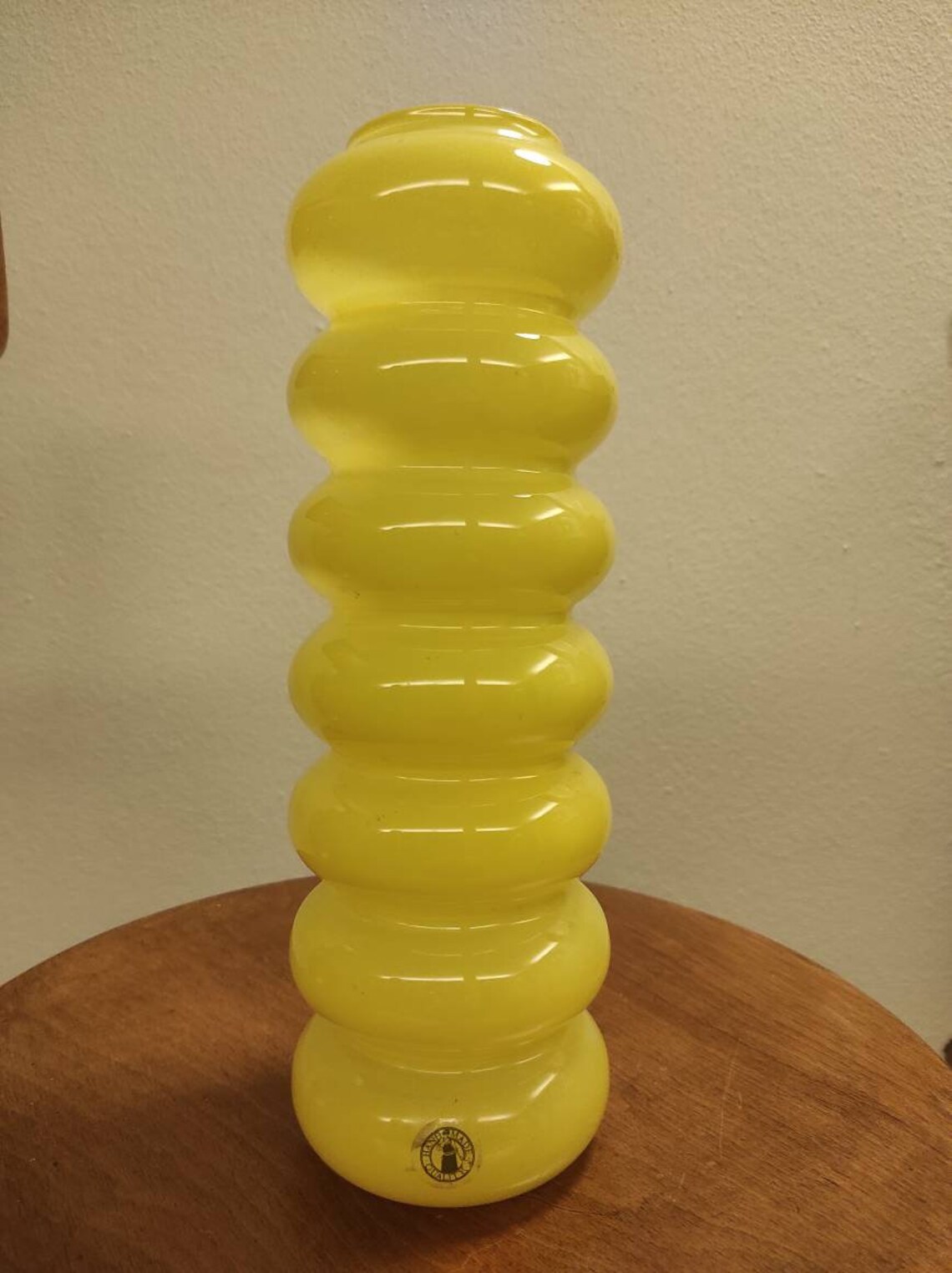 IKEA Solstrale Bubble Vase Yellow - Designer Anne Nilsson - Vintage ...