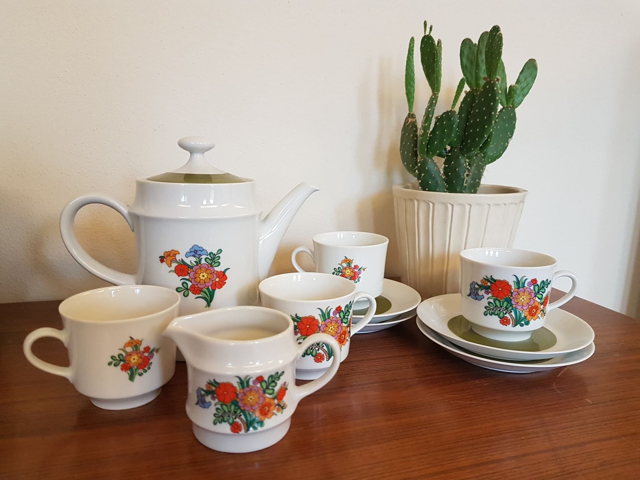 MITTERTEICH Bavaria Tea Set for 4 People Germany Vintage - Etsy UK