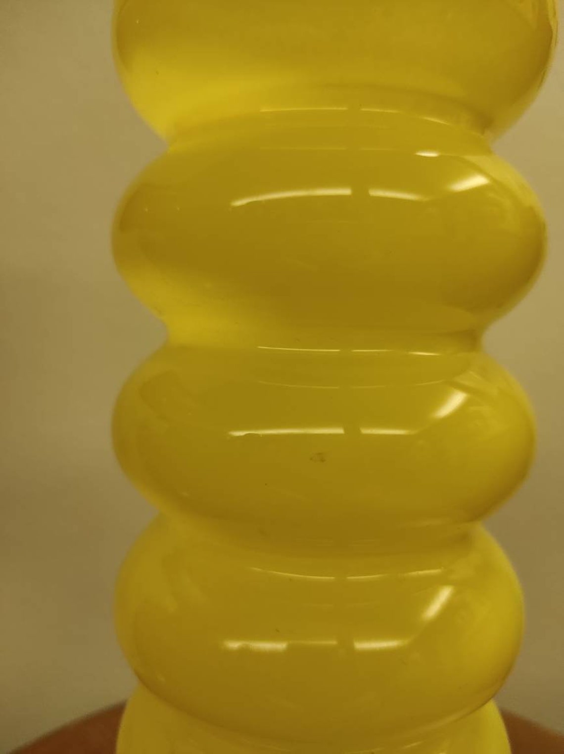 IKEA Solstrale Bubble Vase Yellow - Designer Anne Nilsson - Vintage ...