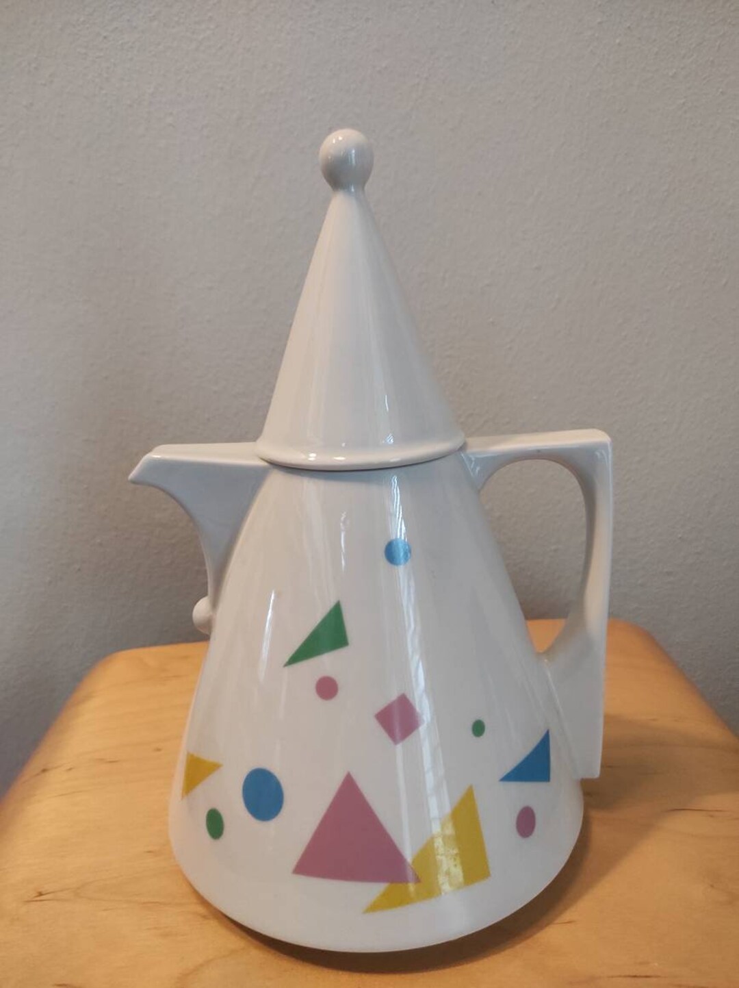 J. Kronester Bavaria West Germany Memphis Milano Style Teapot Vintage ...