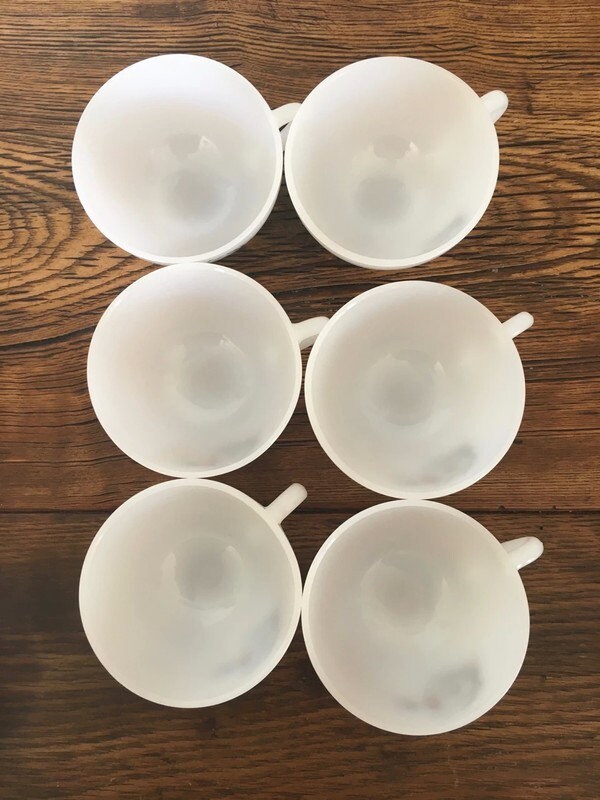 ARCOPAL Set of 6 Coffee Cups With Saucer Margherita Collection ...