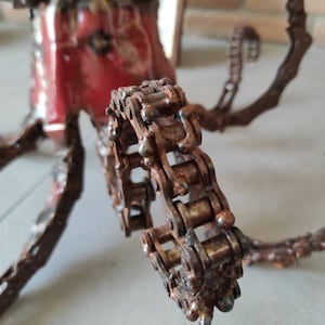 Octopus Sculpture by F-lor Da Fer - Recycled Iron Contemporary Artwork ...
