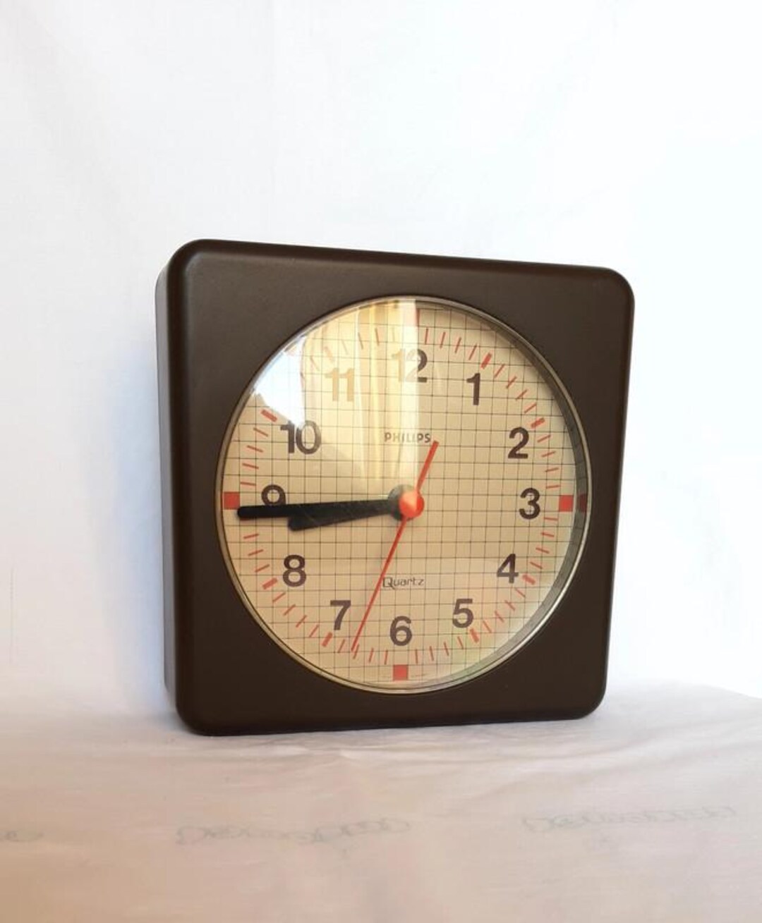 PHILIPS Vintage Wall Clock 1970s Design - Made in Germany - Elegant and ...