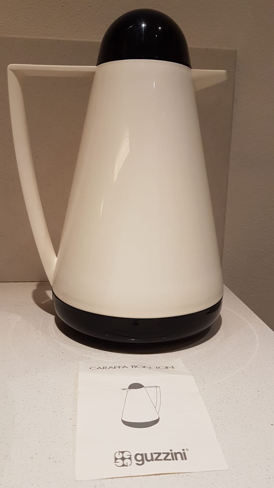 GUZZINI BON TON Thermos Design Furio Minuti 1988 Vintage 80s Thermal ...