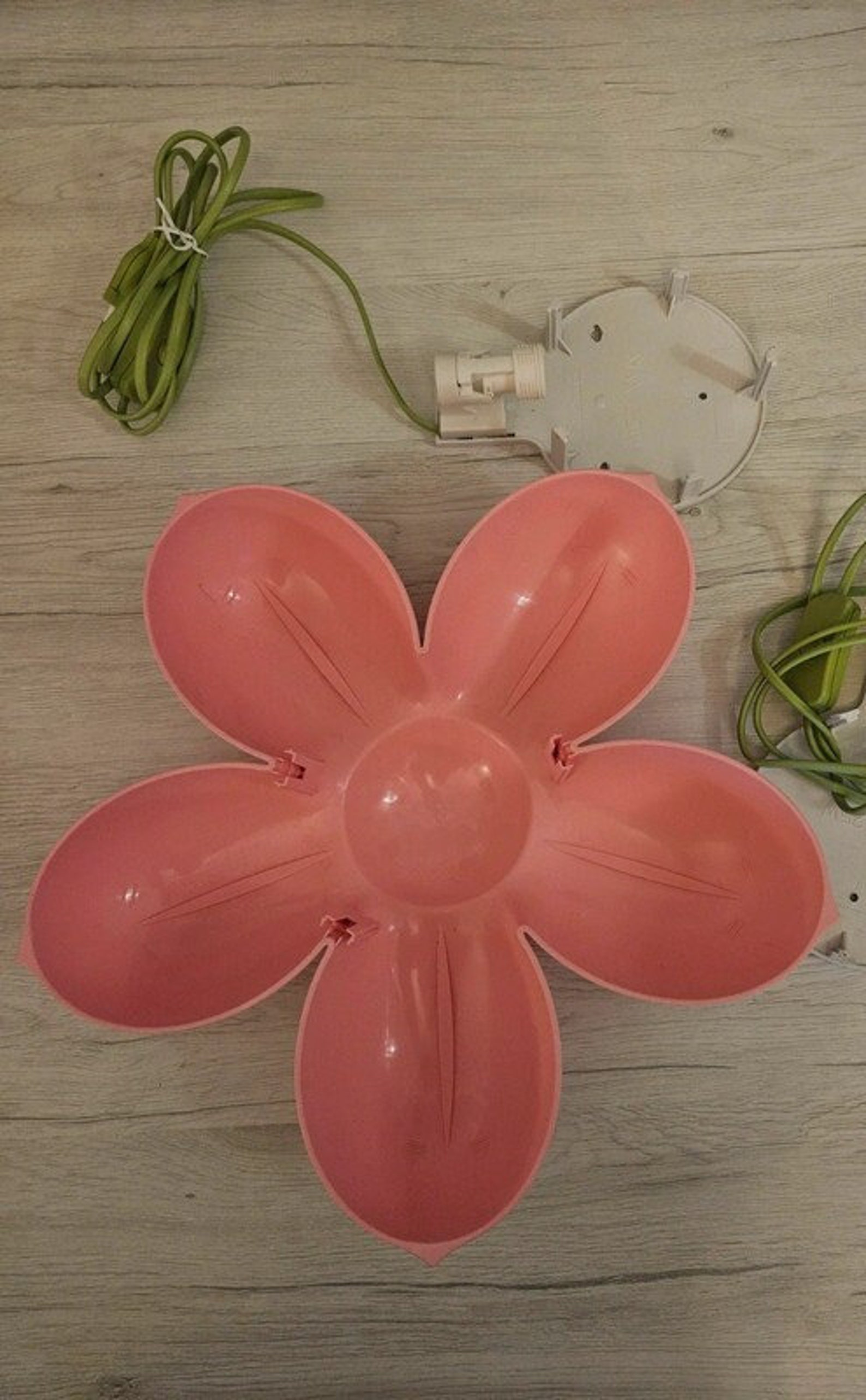 IKEA Smila Wall Lamp . Soft Mood Light. Pink Flower - Vintage 2000s ...