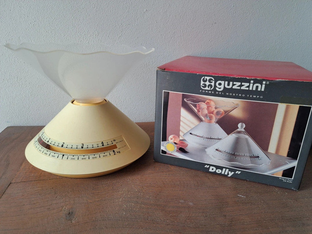 GUZZINI Dolly Kitchen Scales With Original Box - Vintage Design From ...